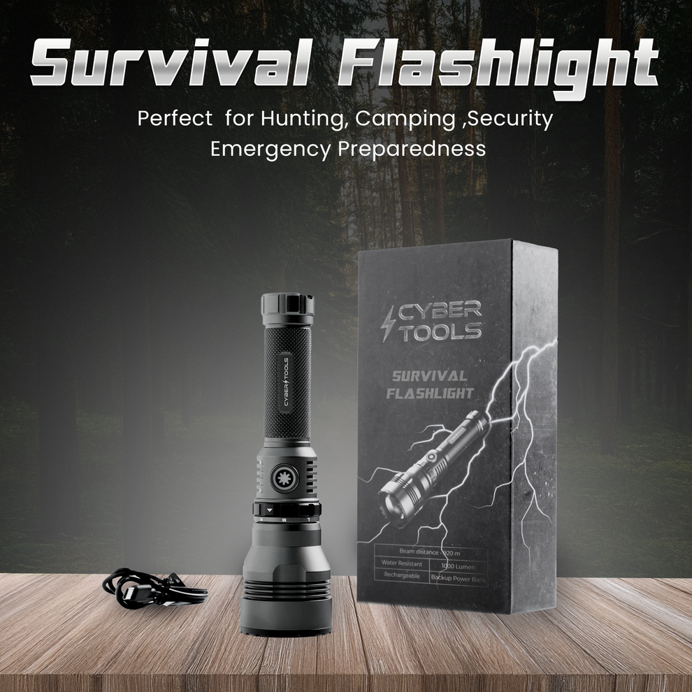 Survival Flashlight – Cyber Power Tools
